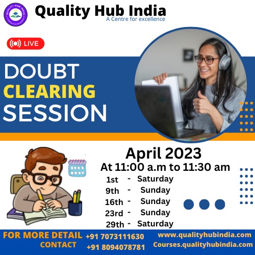 Quality HUB India Online Training and Certification Courses and their ...